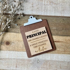 Principal Clipboard Card Holder, Principal Gift Card, Principal ...