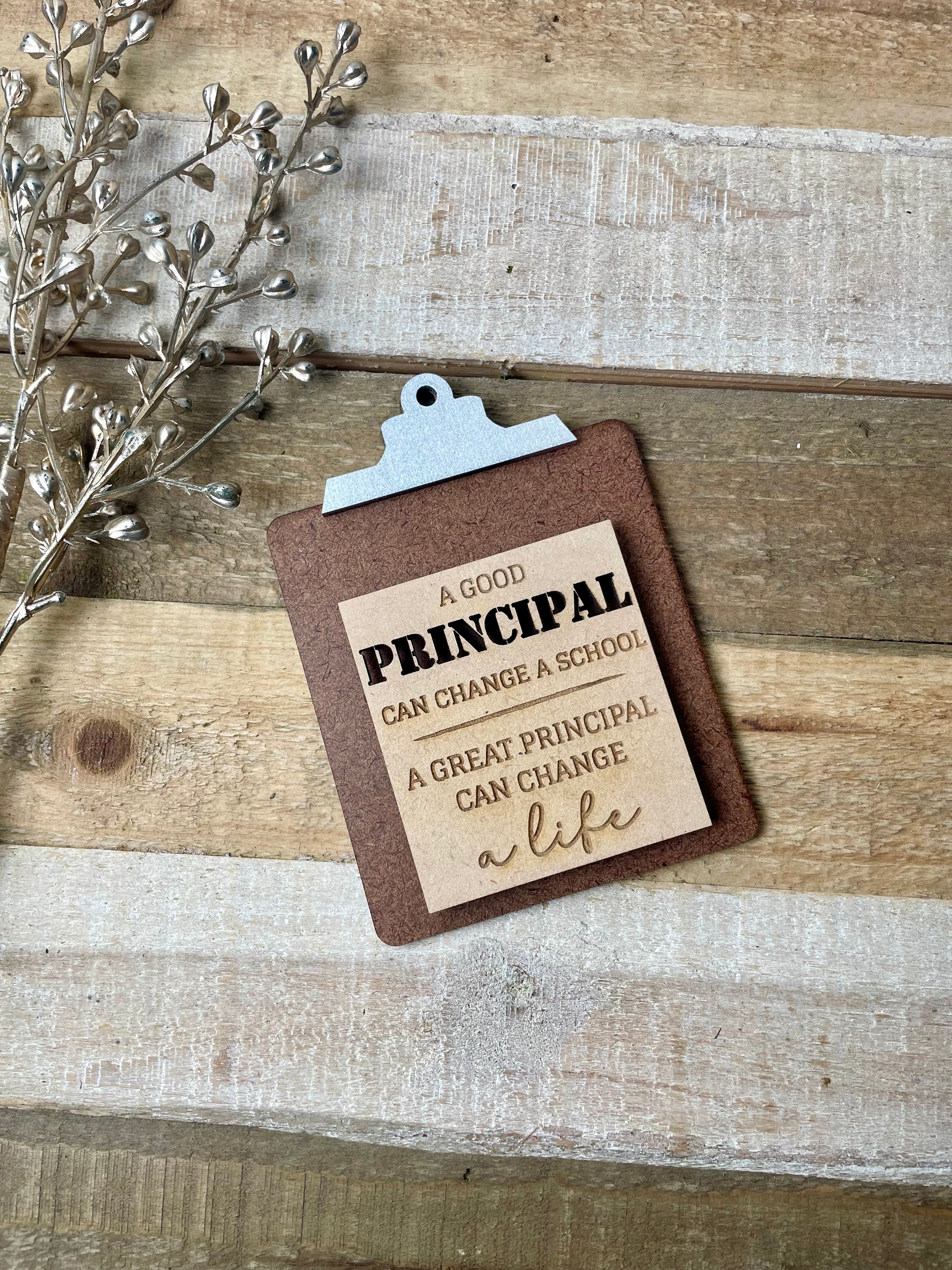 Principal Clipboard Card Holder, Principal Gift Card, Principal ...