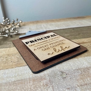 Principal Clipboard Card Holder, Principal Gift Card, Principal ...