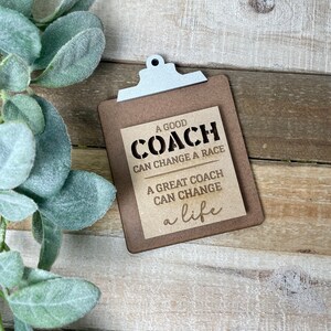 Coach Clipboard Card Holder, Coach Gift Card, Coach Appreciation Gift ...