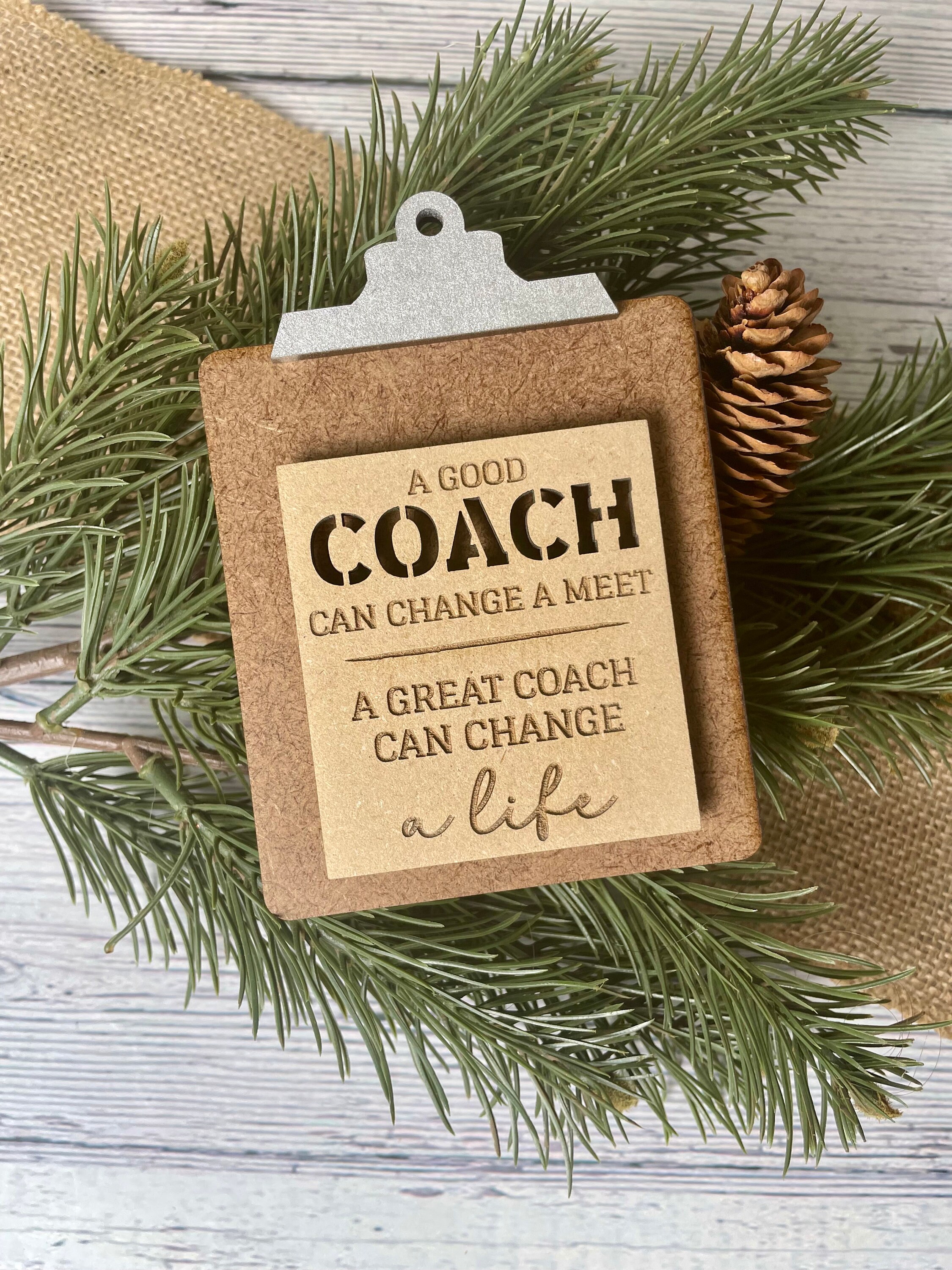 Track Team Coach Gift, Coach Gift Card, Coach Appreciation Gift, End of ...