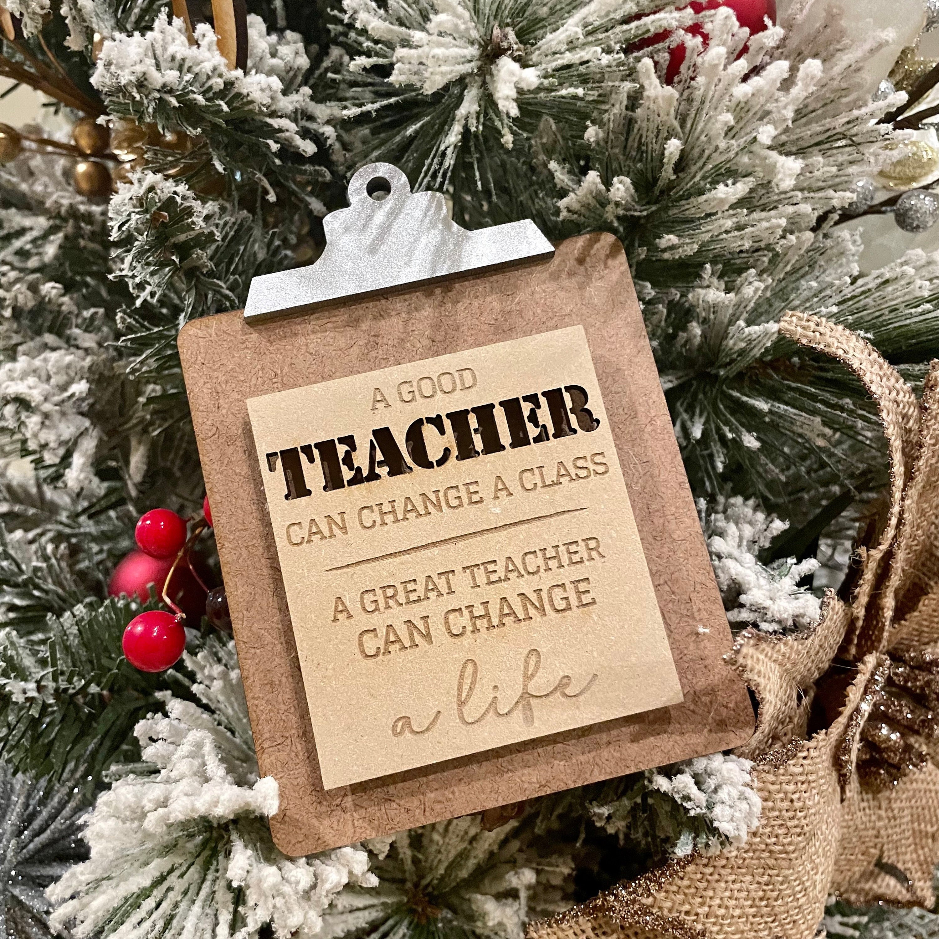 Teacher Gift Card Holder, Back to School Gift, Teacher Appreciation ...