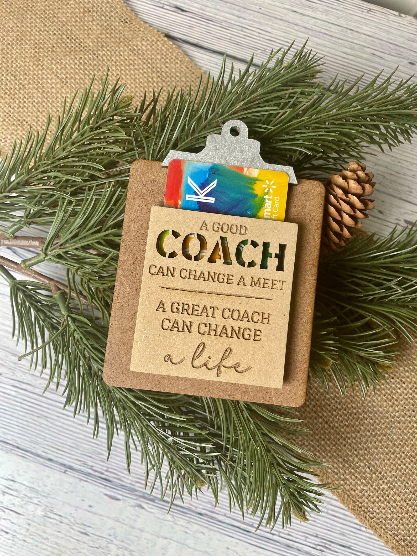 Track Team Coach Gift, Coach Gift Card, Coach Appreciation Gift, End of ...