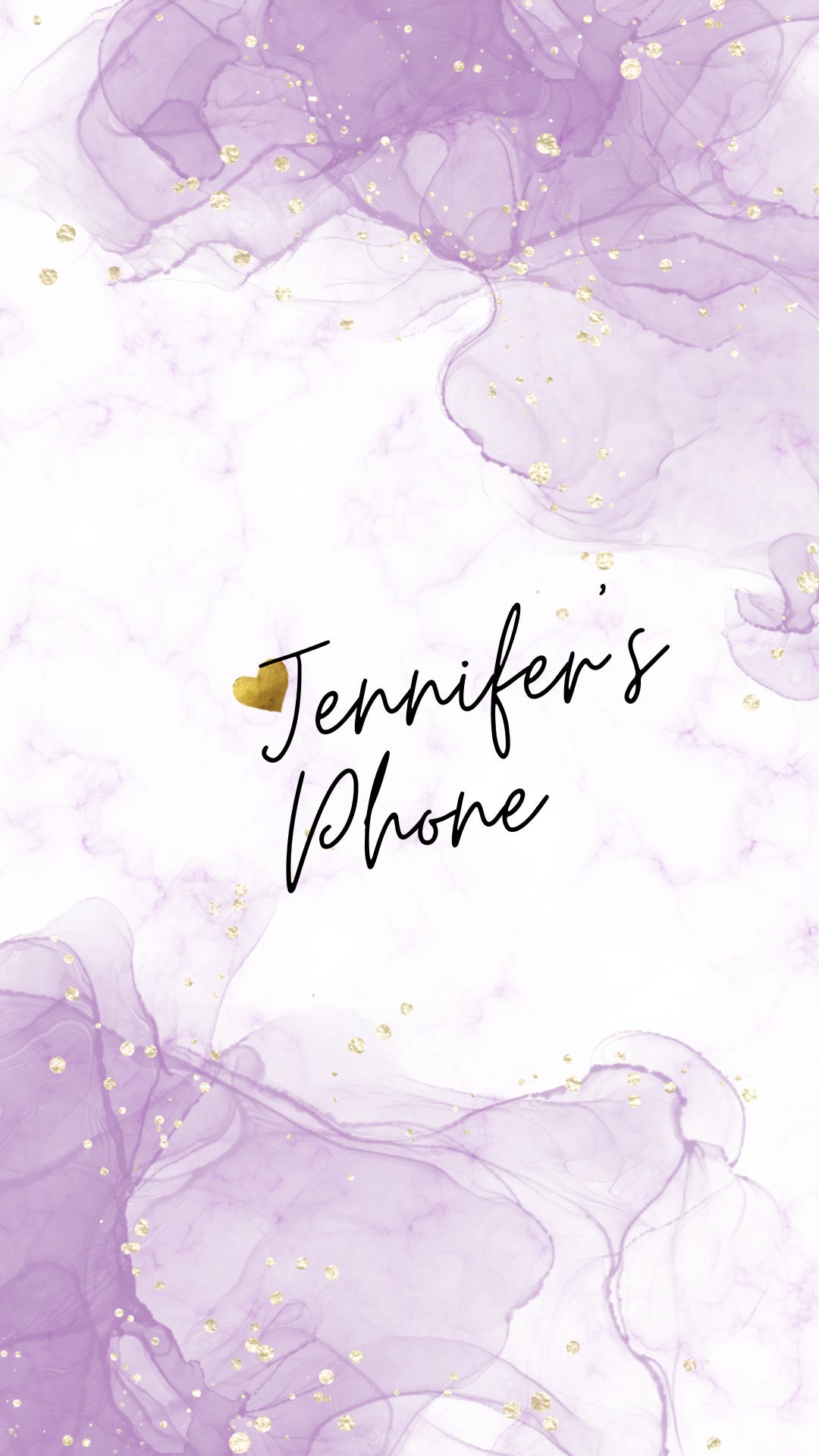 Personalized Phone Wallpaper - Etsy