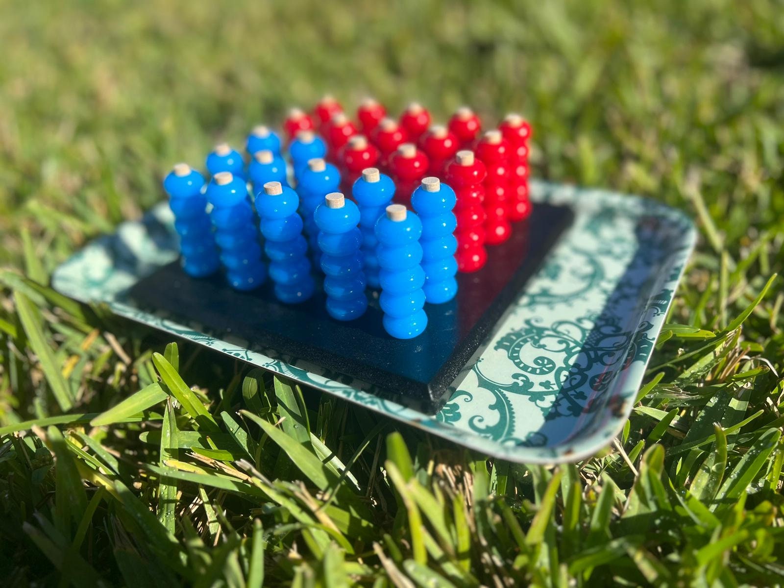 Montessori New Connect 5 in a Row Brain Teaser Toy Tabletop Strategy ...