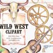 Wild West Clipart.drawn Clipart.cowboys Clipart.western Clipart.skull ...