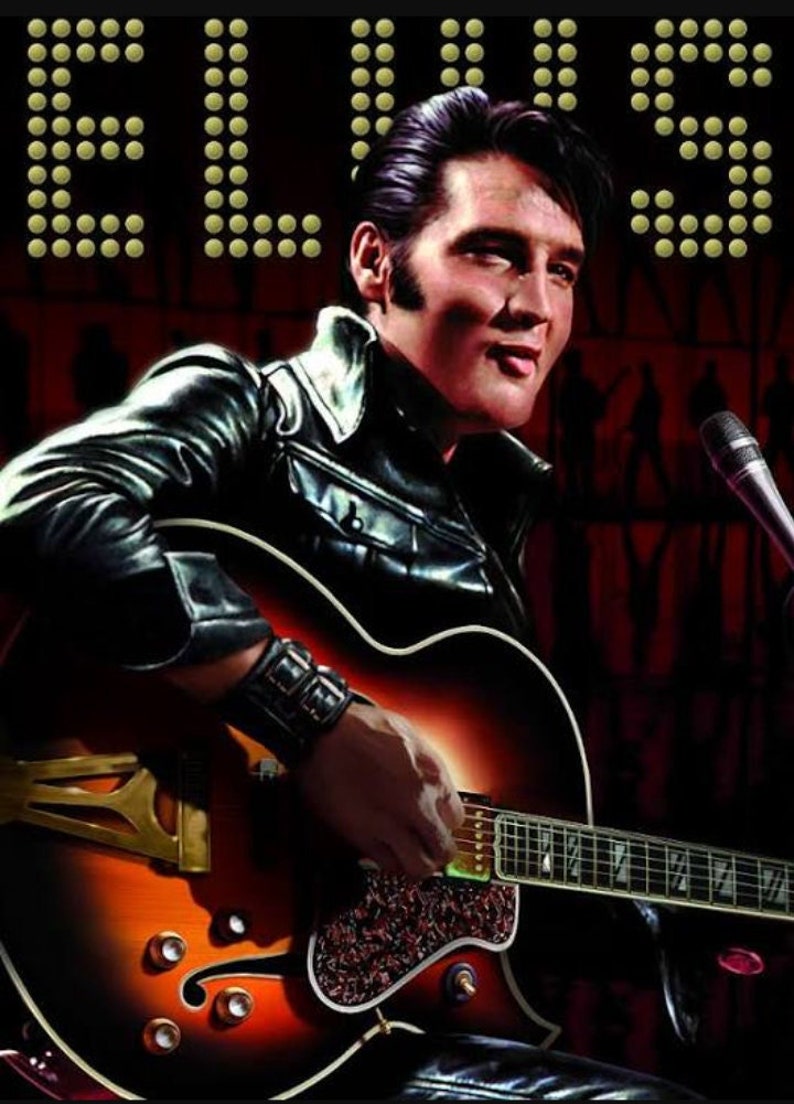 Elvis Presley Print - Etsy