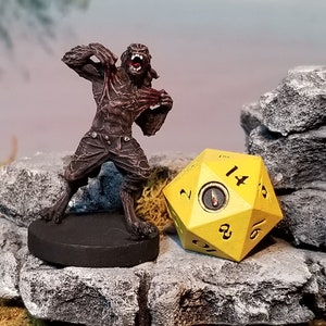 Transforming Werewolf Hand Painted Tabletop Miniature - Etsy