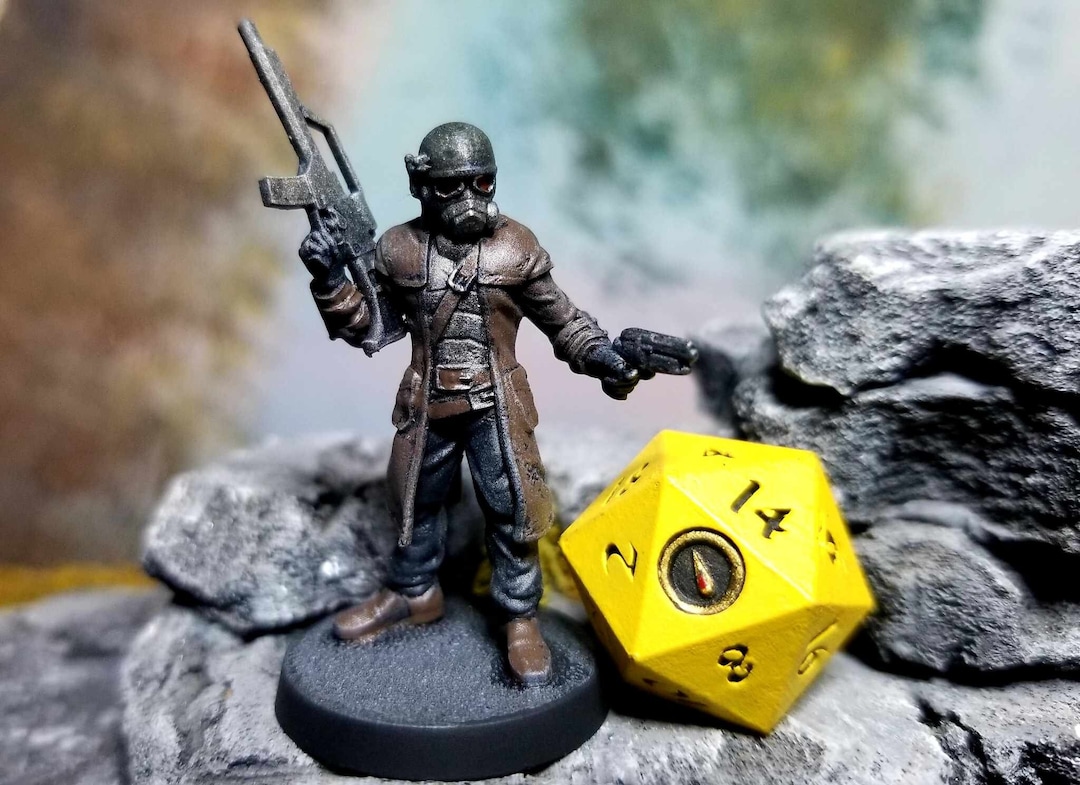 NCR Ranger Fallout New Vegas Hand Painted Tabletop Miniature - Etsy ...