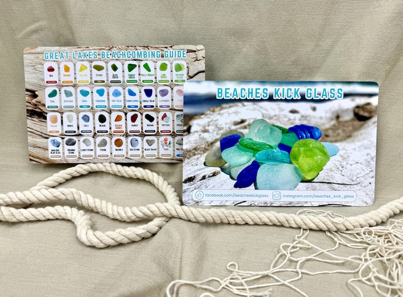Guide for Great Lakes Beachcombing - Beach Glass Chart Sea Glass Chart ...