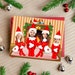 Sitting Elves Family Portrait Fun Christmas Greeting Card for - Etsy