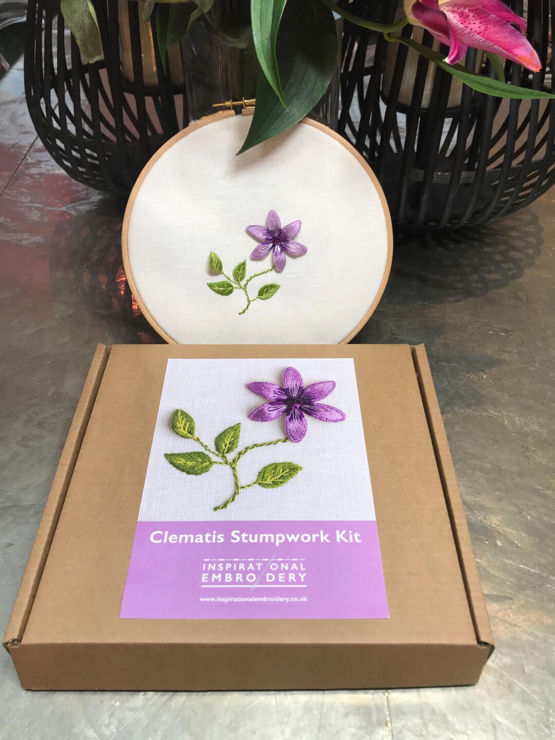 Create a 3D Stumpwork Flower and Leaf - Etsy