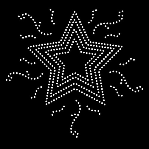 Star Rhinestone Template Digital Download Svg Png - Etsy