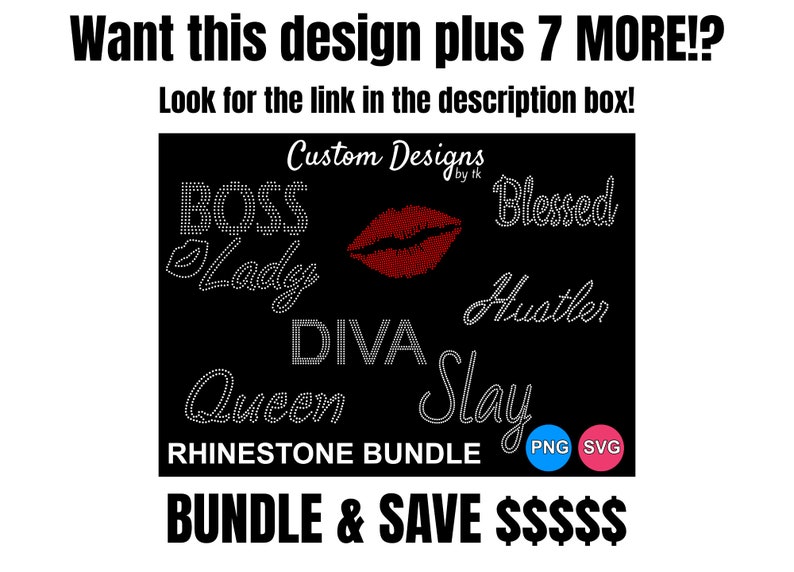 Diva Rhinestone Template Rhinestone Design Diva Svg - Etsy