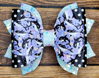 Orca Hair Clip - Etsy