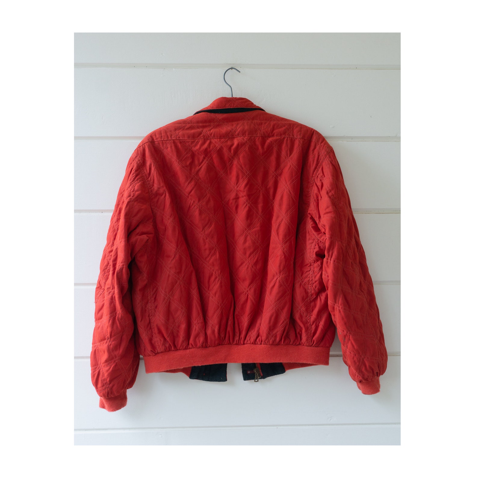 Vintage Faconnable Coat, 90s Bomber Jacket, Quilted 90s Jacket, Vintage ...