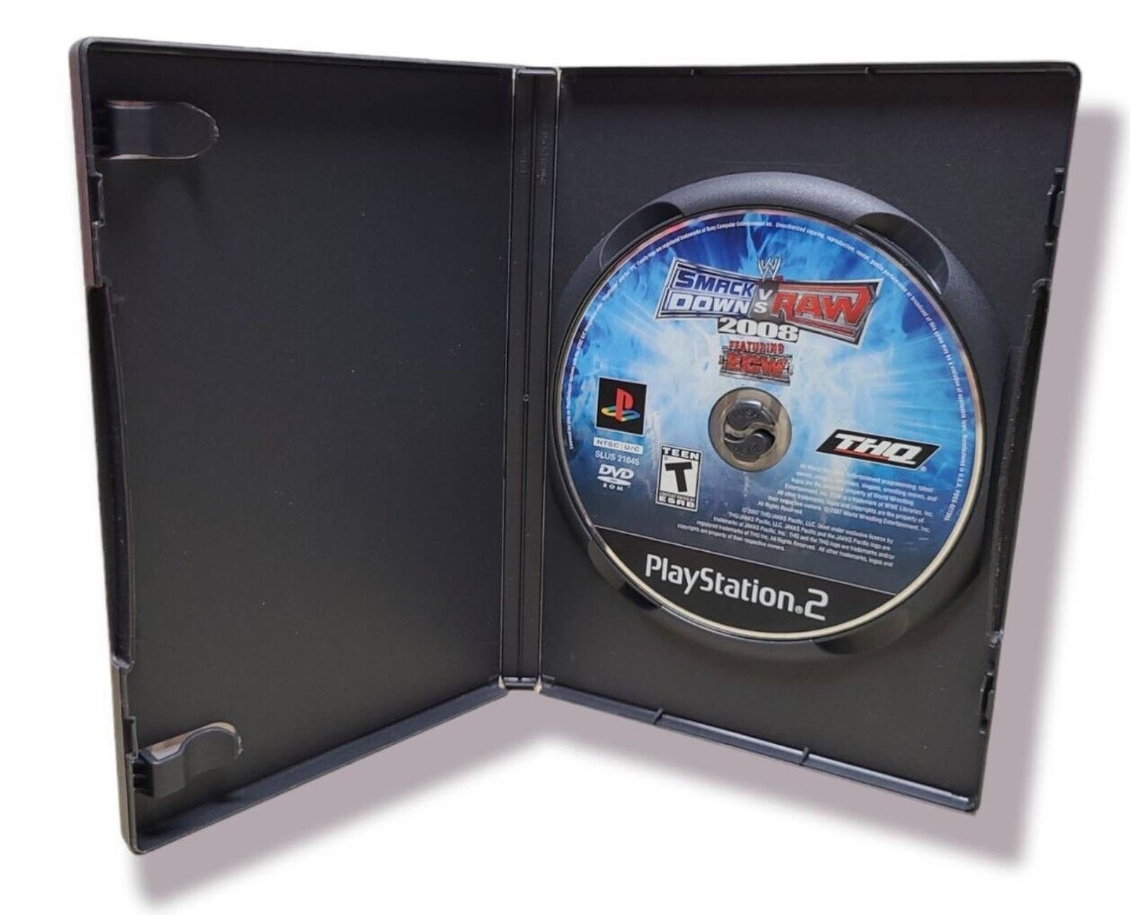 WWE Smackdown Vs. Raw 2008 Featuring ECW PS2 Sony Playstation - Etsy