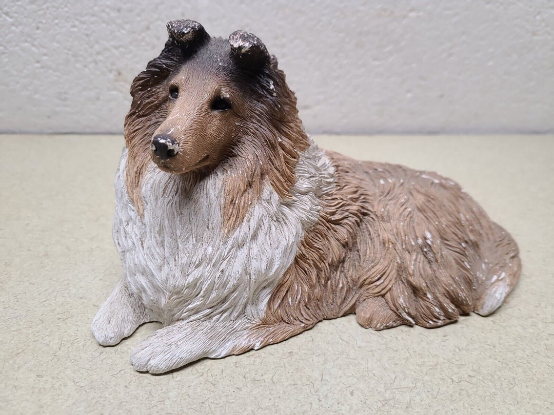 Sandicast Sculpture Sheltie Sable 162 Sandra Brue Signed Dog - Etsy