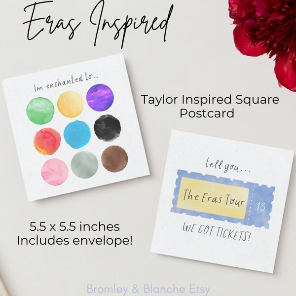 Taylor Swifts Postcard - Etsy