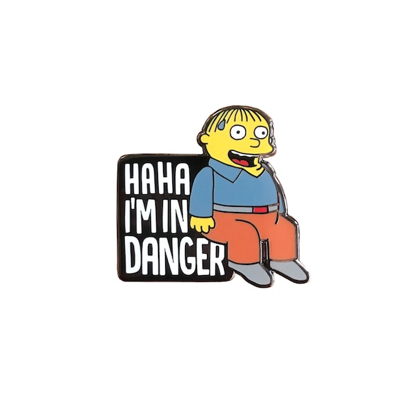 I'm in Danger Ralph Wiggum Hard Enamel Pin - Etsy Canada