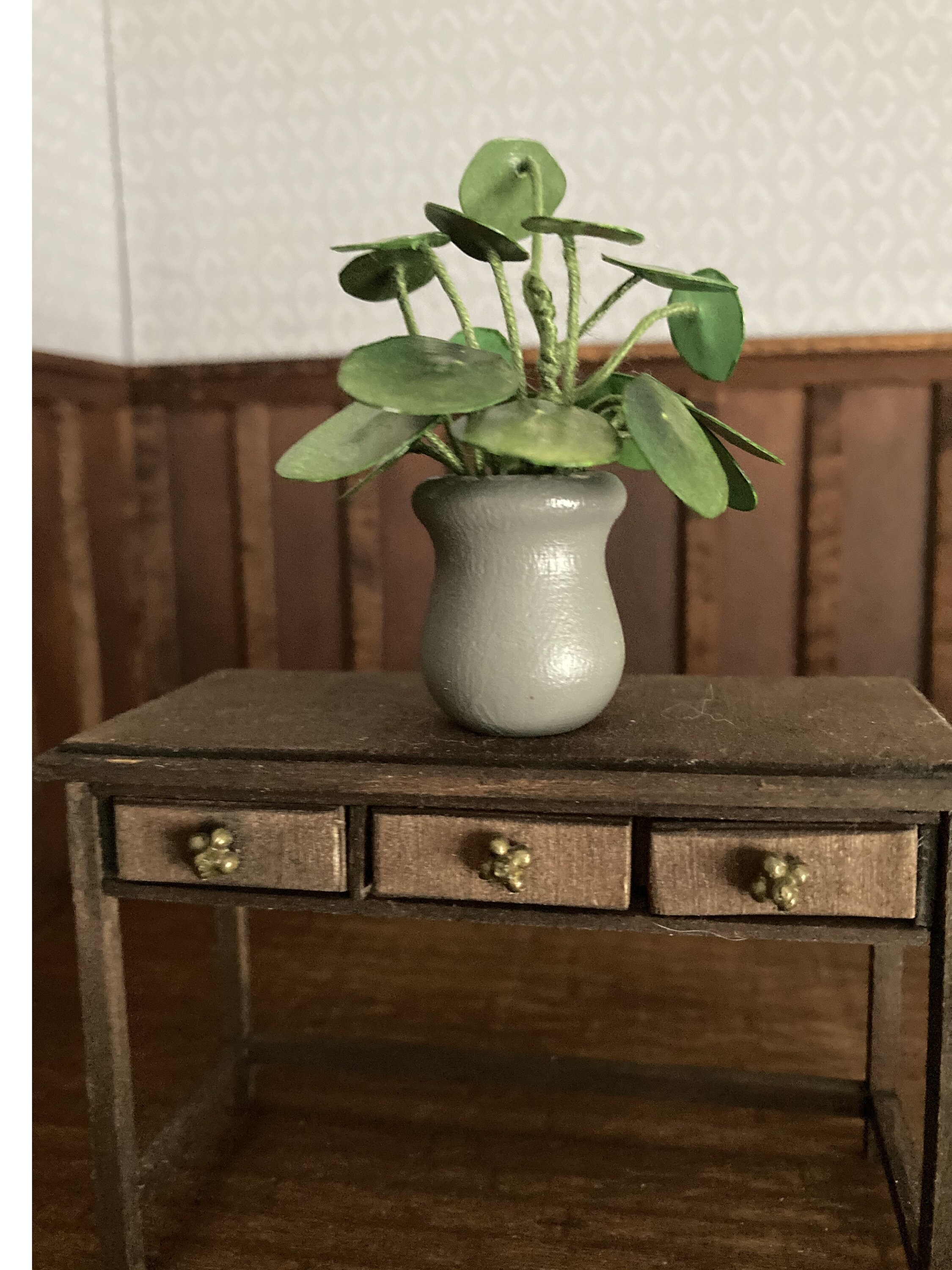 Miniature Pilea Plant Not a Live Plant - Etsy