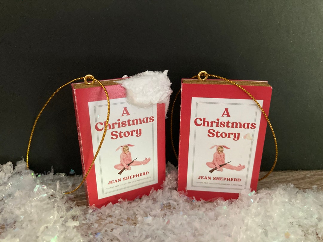 A Christmas Story Book Ornament - Etsy