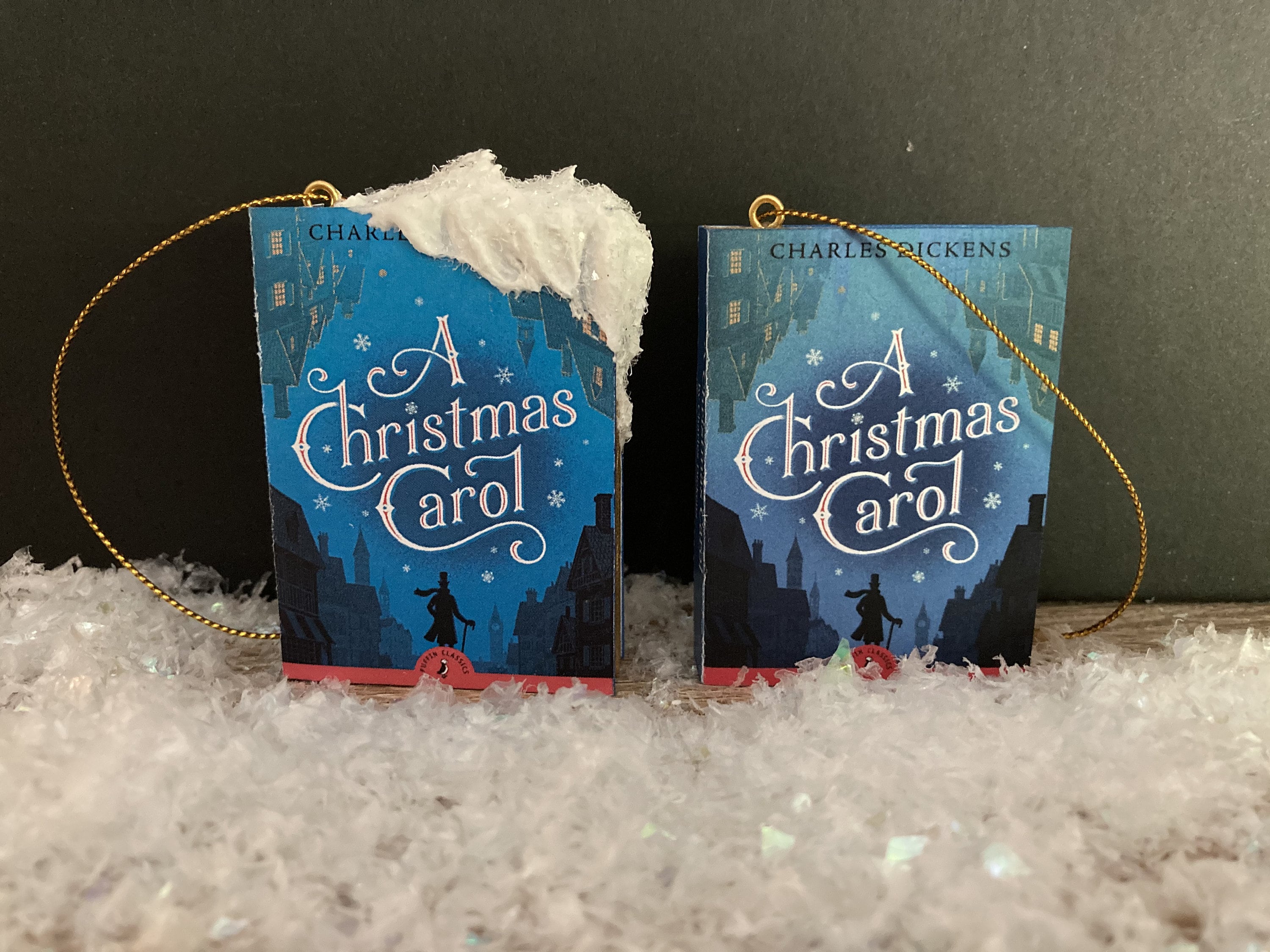 A Christmas Carol Book Ornament - Etsy