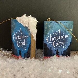 A Christmas Carol Book Ornament - Etsy