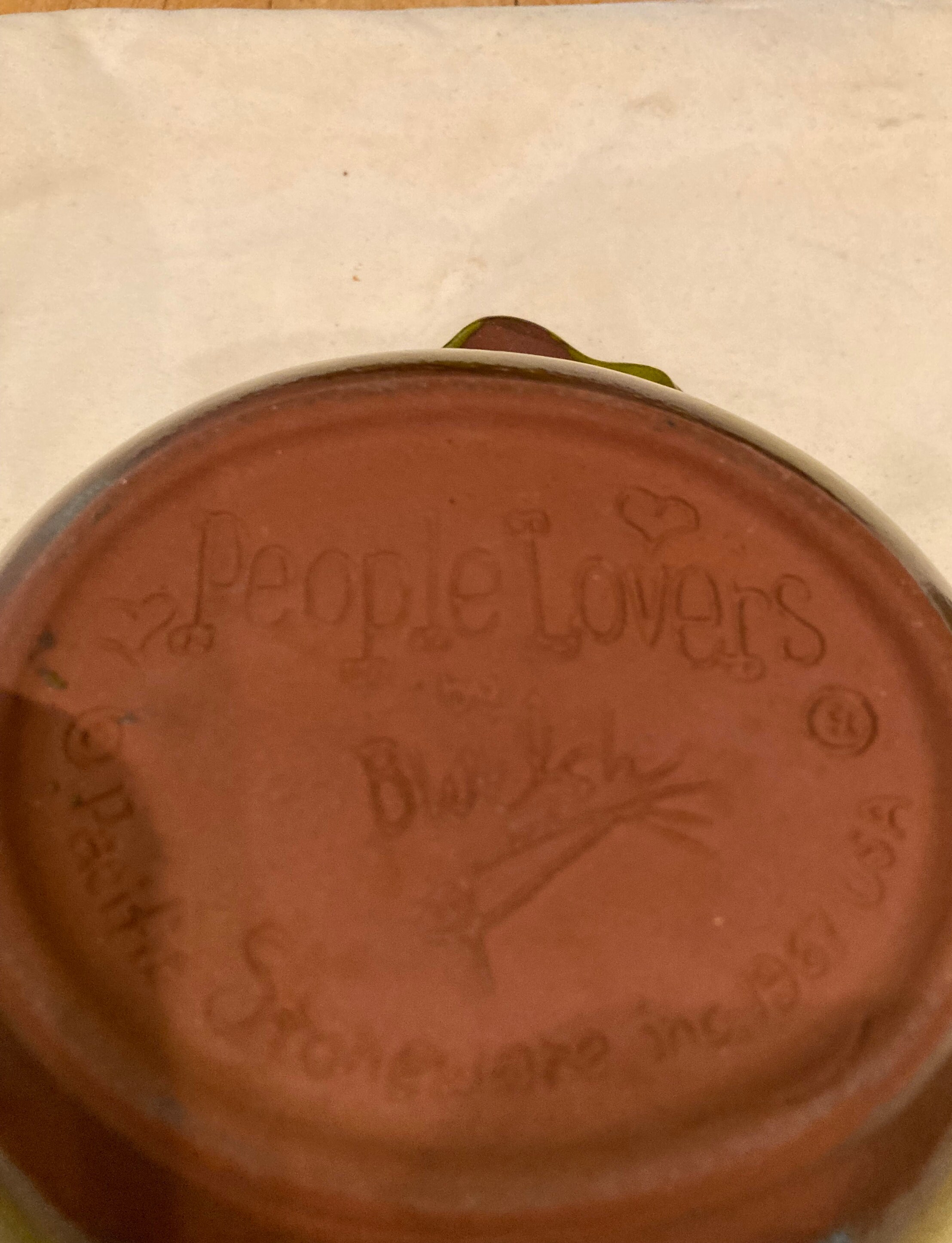 Vintage Pacific Stoneware People Lovers Pottery Bowl Made in USA 1967 ...