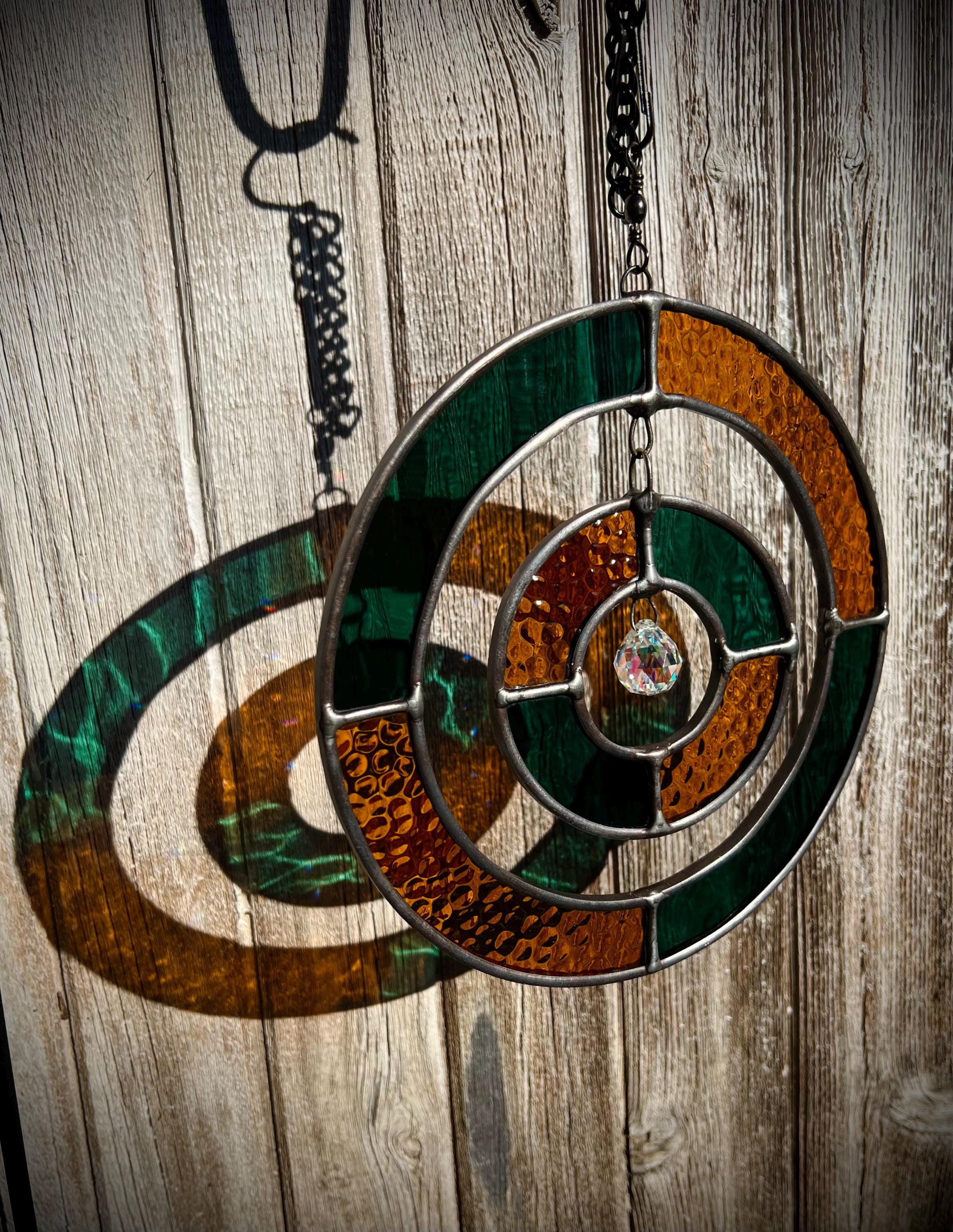 Stained Glass "compass" - Etsy