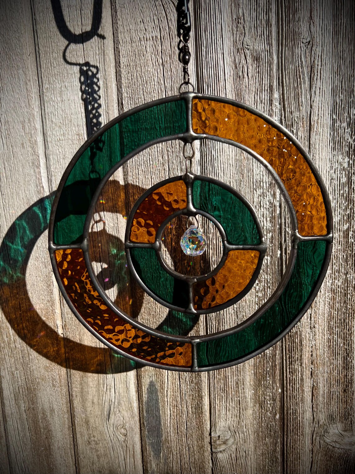 Stained Glass compass - Etsy