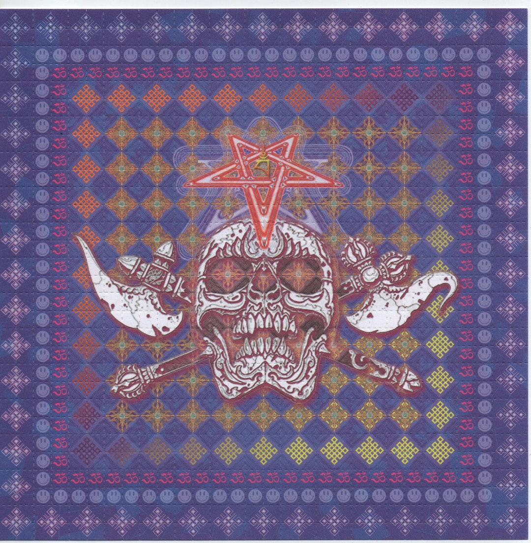Original Blotter Art Sheet Mabbam by Lucifer - Etsy