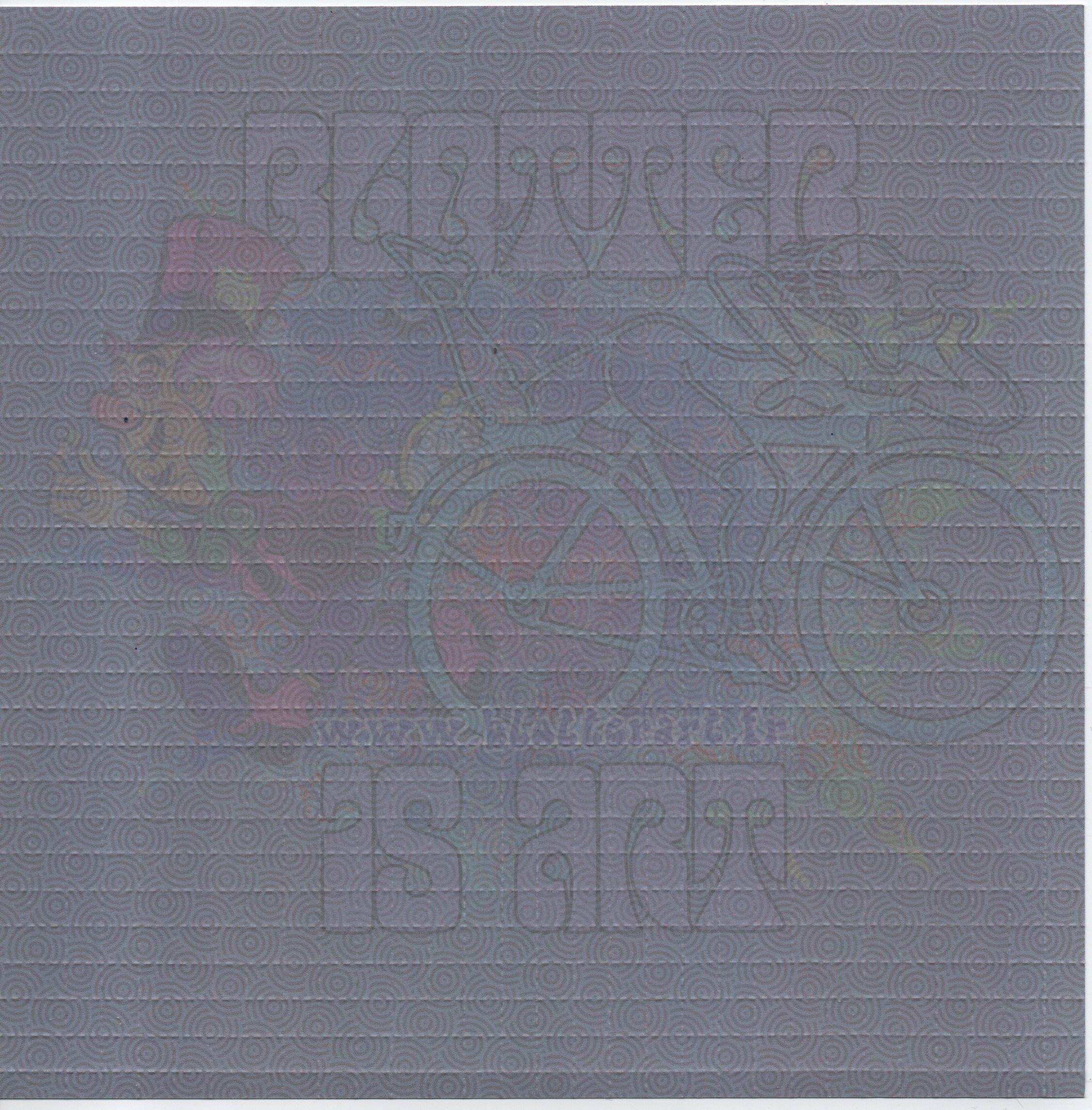 Original Blotter Art Double Sided Sheet 18th REAA by Kosapan LTD ...