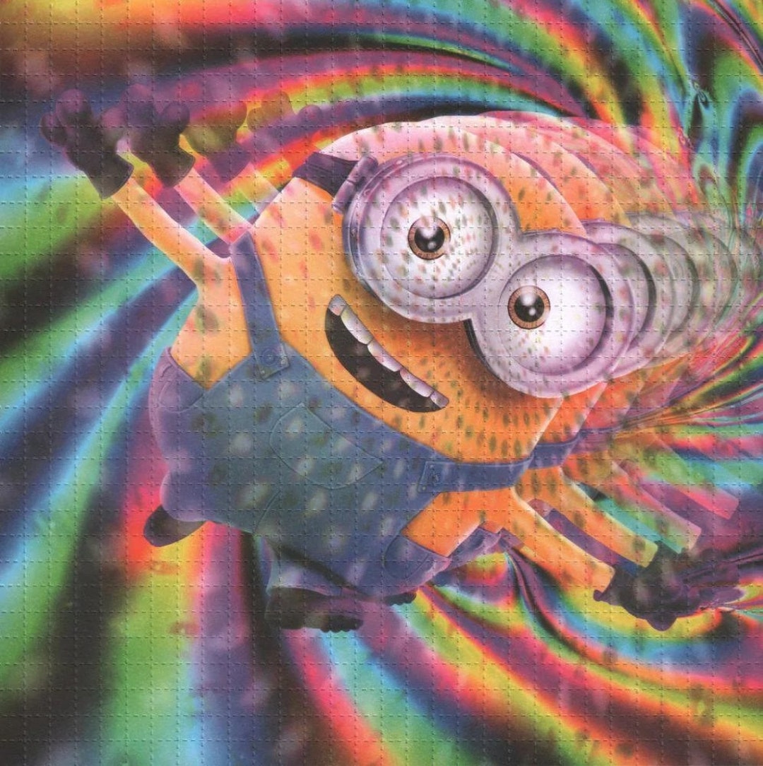 Original Blotter Art Minions Full Size by Richard Wiliams – Mr.wills - Etsy