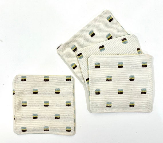 Fabric Coasters Set of 4 | Etsy