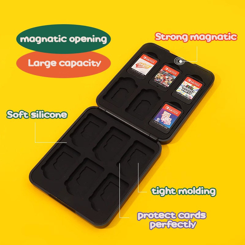 9 Designs Super Cute Game Card Storage Box Case for Nintendo - Etsy