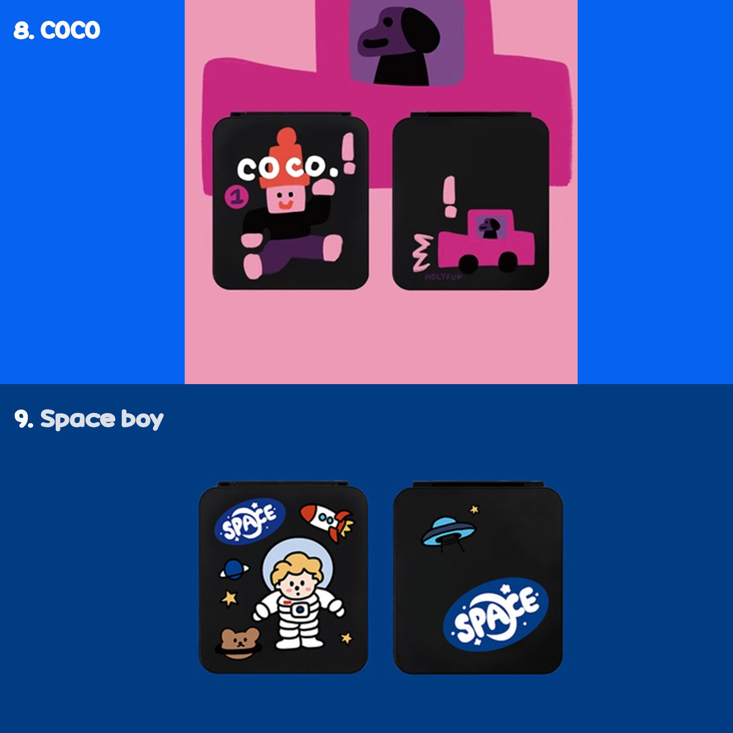 9 Designs Super Cute Game Card Storage Box Case for Nintendo - Etsy