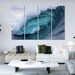 Big Ocean Wave Print Wall Art Wave Bathroom Canvas Art Sea | Etsy