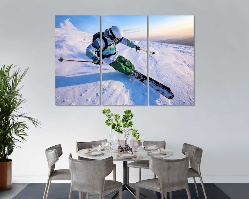 Extreme Skiing Photography Print - Winter Sports Wall Art - Etsy UK
