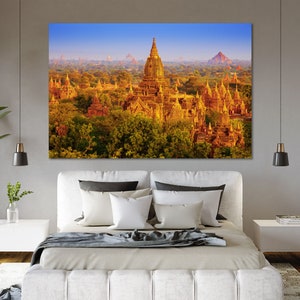 Bagan Modern Wall Art Bagan Decor Room Bagan Photo Prints Art Bagan ...