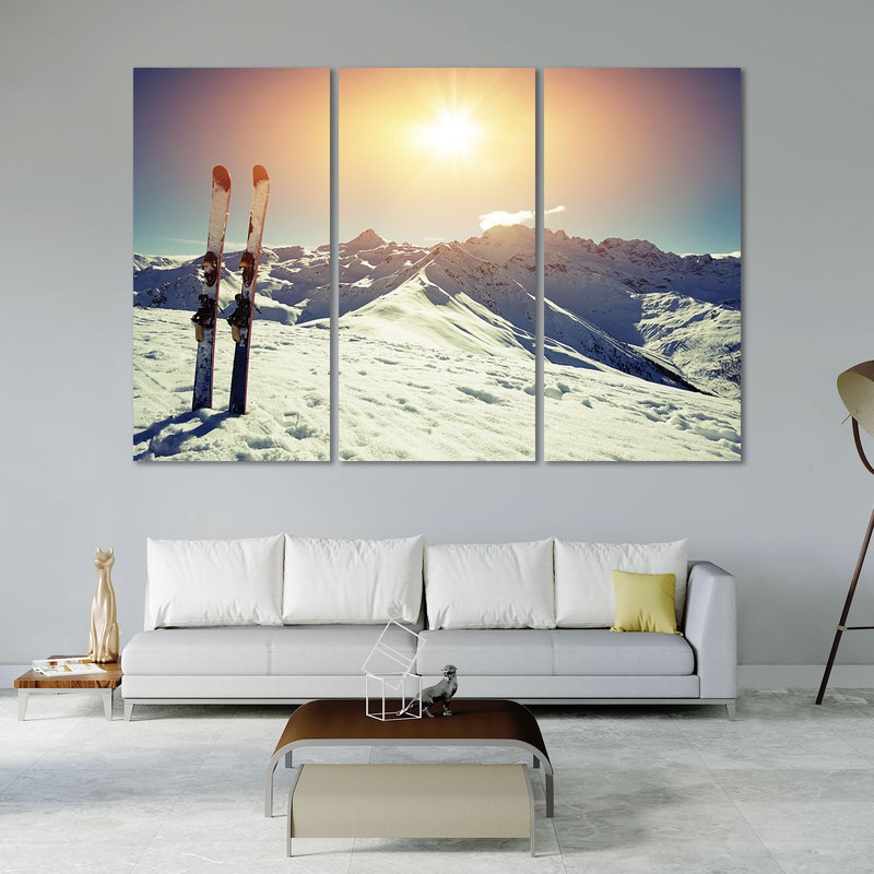 Ski Wall Art - Etsy