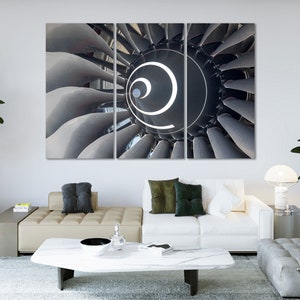 Aircraft Engine on Wood Frame Cool Aviation Technique in Details on ...