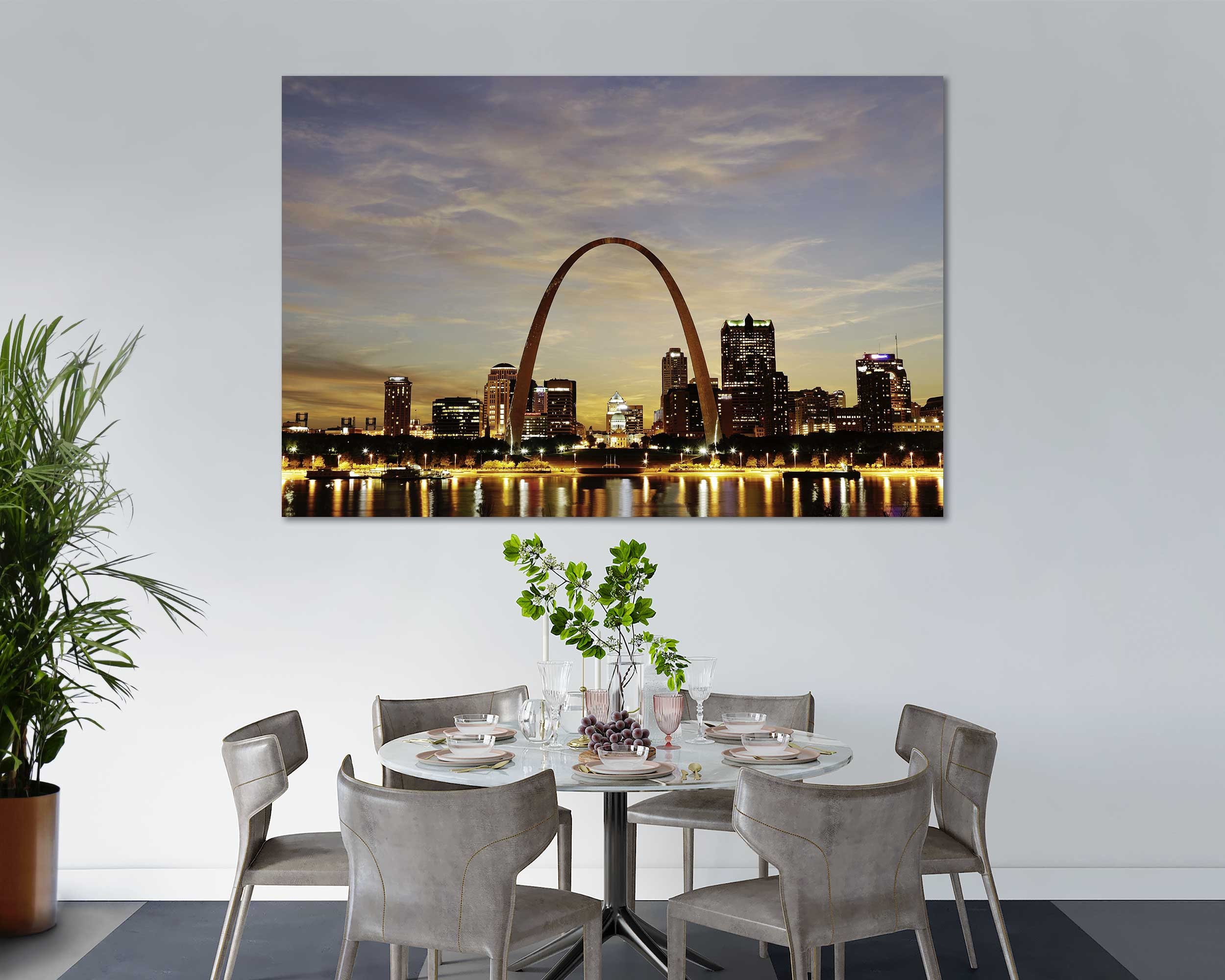 Saint Louis Cityscape Wall Decor Sets Saint Louis Multi Piece Wall Art ...