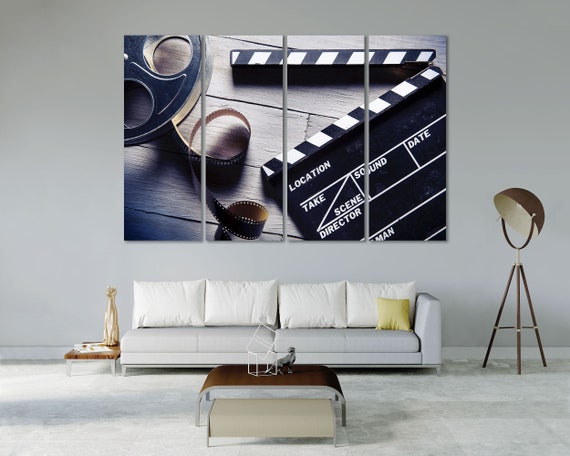 Movie Stylish Wall Decor Film Modern Print Art Movie Large Art | Etsy