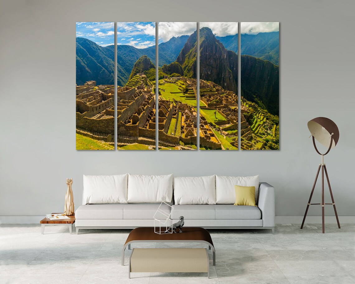 Machu Picchu Art Decor for Home Machu Picchu Decorative | Etsy