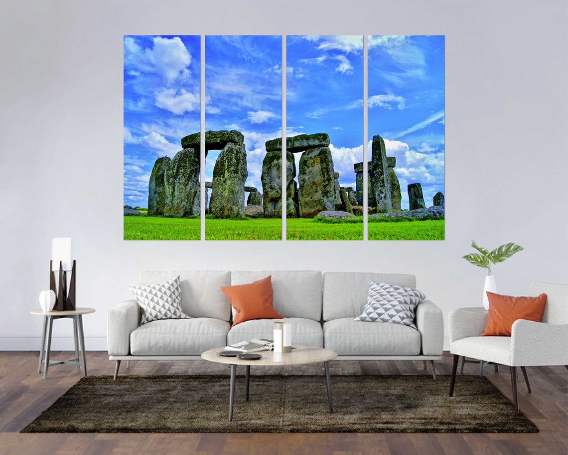 Stonehenge Original Wall Decor Stonehenge Wall Art Stonehenge - Etsy