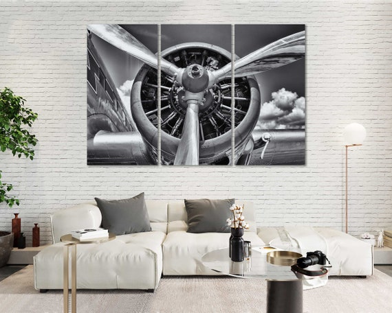Airplane Propeller Wall Decor