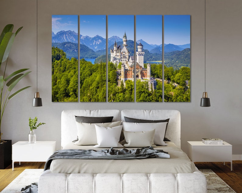 Neuschwanstein Castle Wall Decor for Home Neuschwanstein - Etsy