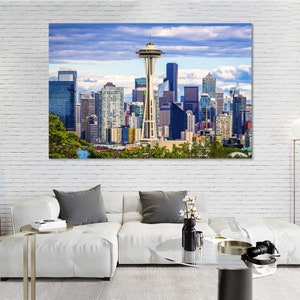 Seattle Downtown Printing Art Wall Seattle Office Artwork Ideas Seattle ...