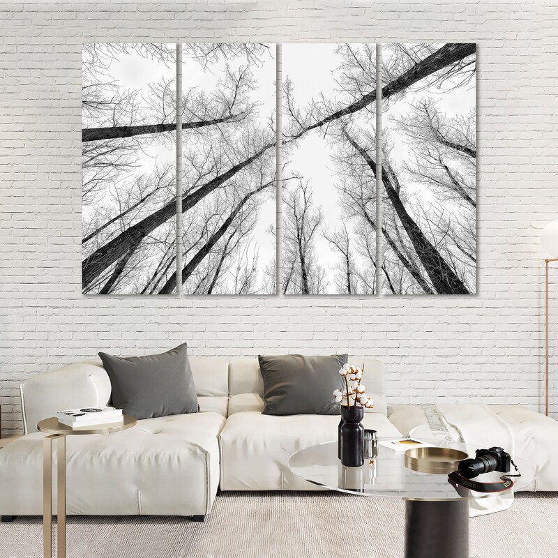 Modern Tree Art - Etsy